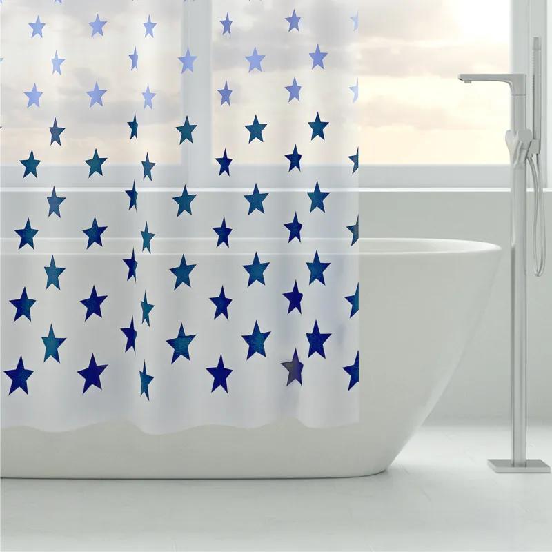 Grund STARS - Sprchový závěs 180x200 cm, modrý
