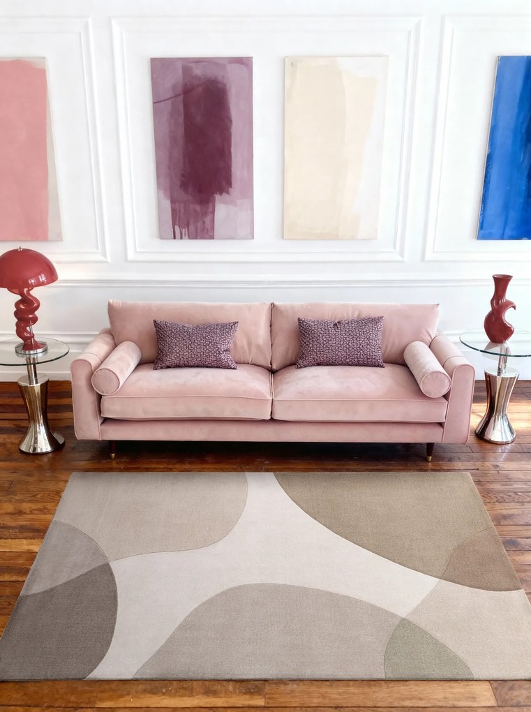 Ted Baker, Kusový koberec Ted Baker Hackney 106355 Béžová, 200x300, béžová, dětský pokoj