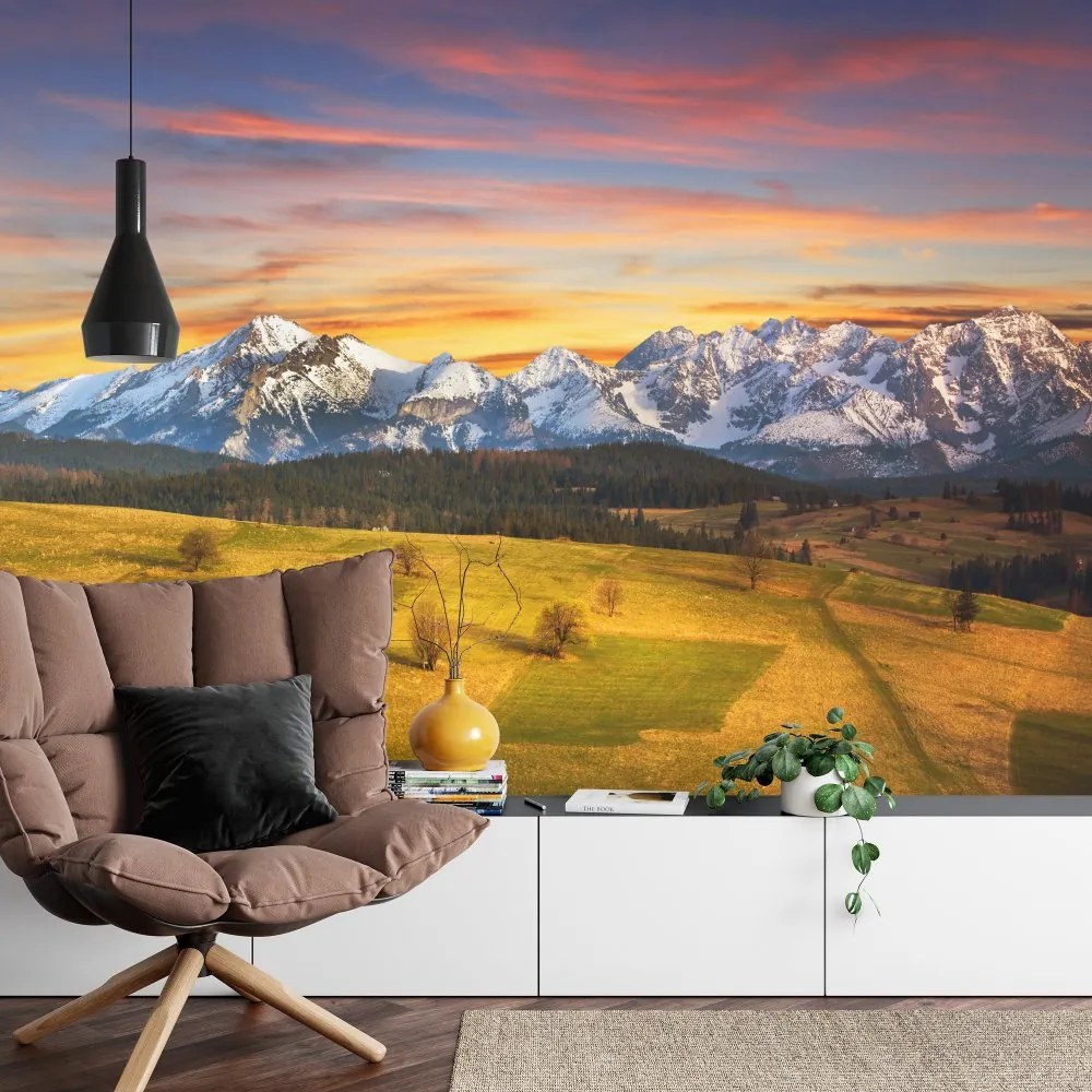 Fototapeta Tatry Při Západu Slunce Hladký vinyl 360x240