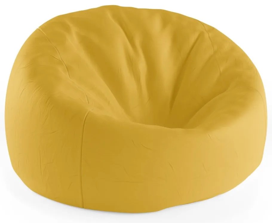 Sedací vak Cocoon žlutooranžová, žlutá