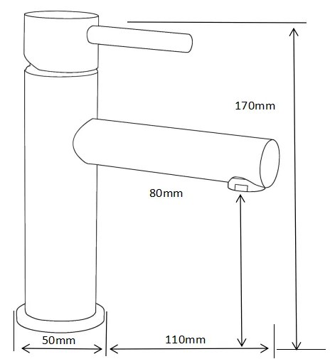 Umyvadlová baterie MEXEN ELBA chrom