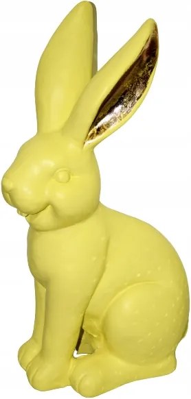 Figura Králík Žlutý 47 cm Velký