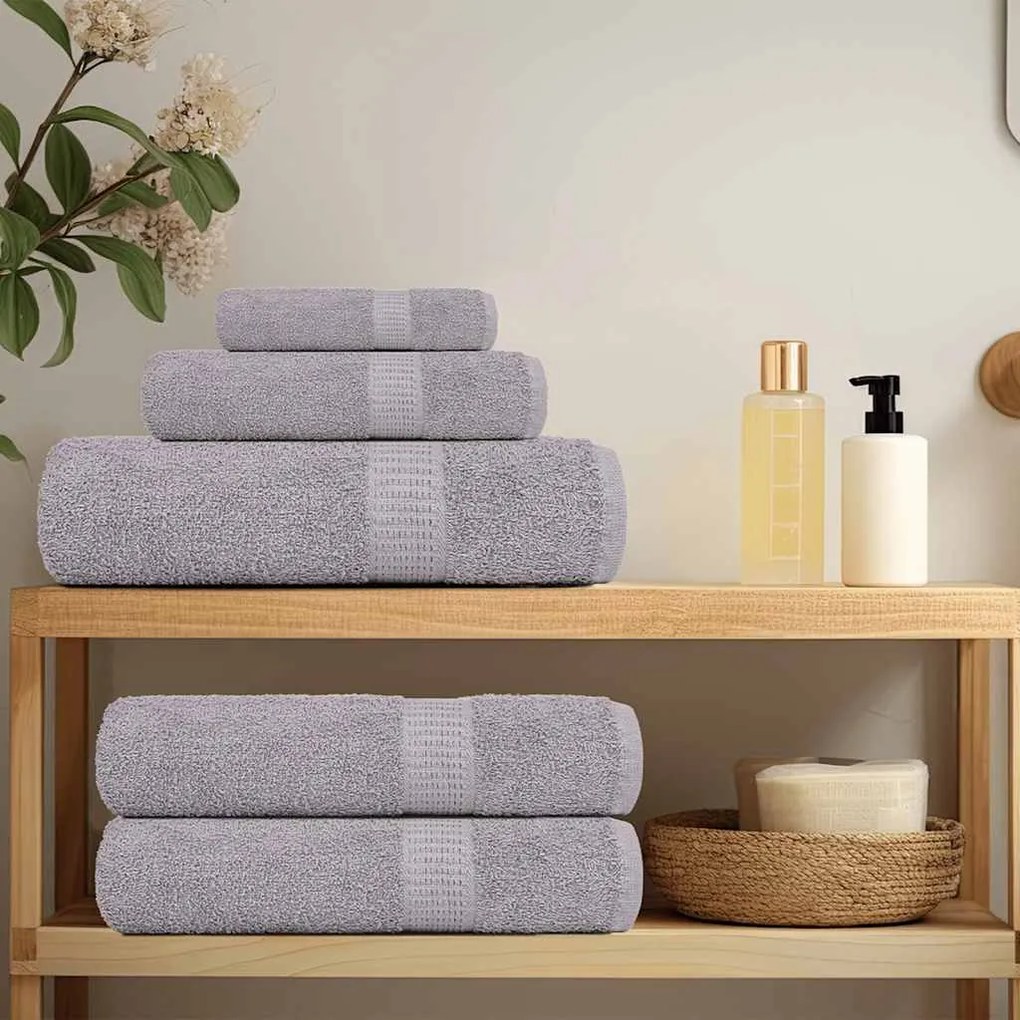 Ručníky FROGN 10 ks šedé 50x100 cm 360 g/m² 136832