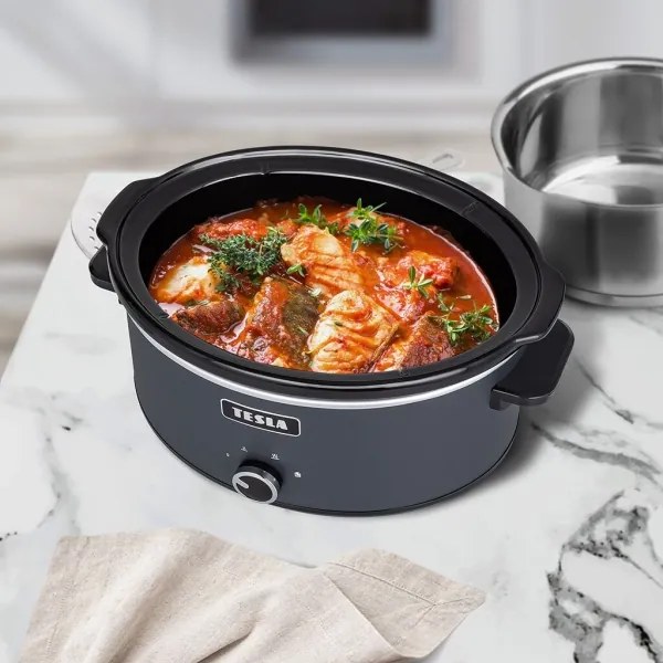 TESLA Electronics SlowCook - Pomalý hrnec 6,5 l 270W/230V