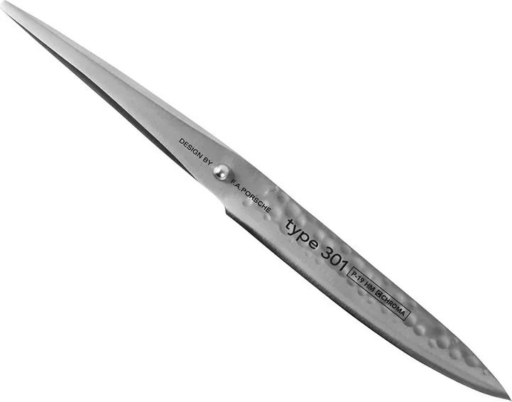 P-19HM Type 301 Hammered Nůž univerzální 12cm CHROMA