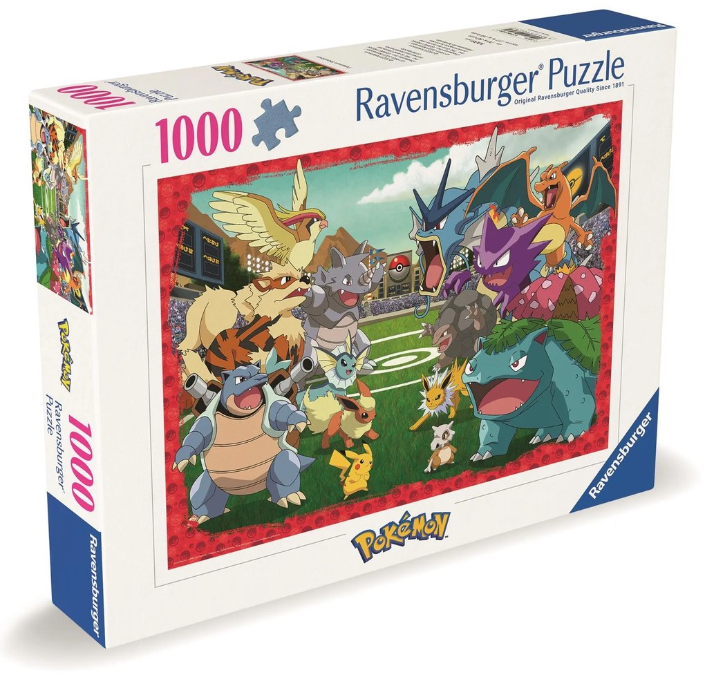 Puzzle ravensburger 120006282 pokémon: poměr síly