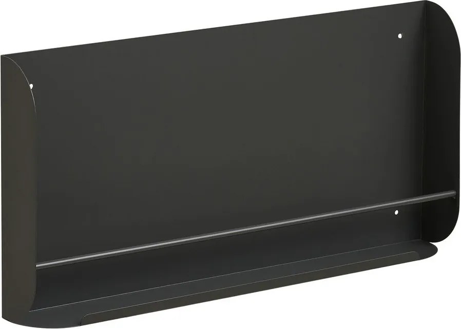 Tmavě šedá kovová police 60 cm Volterra – House Nordic