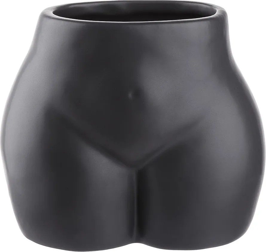 BOODY Váza/květináč 13 cm - černá