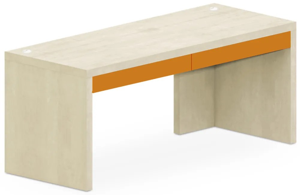 Artspect DS302-D-1807 - Stůl se zásuvkami 180x70cm - Orange