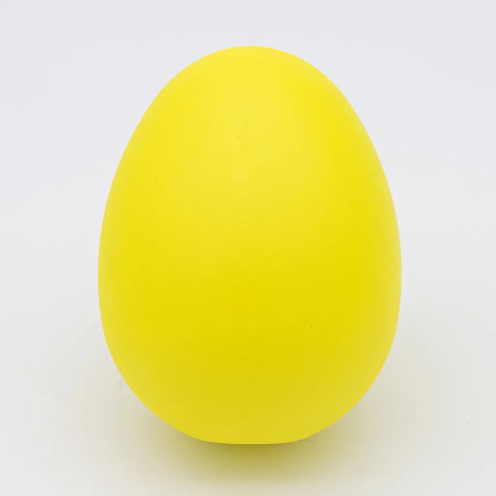 Velikonoční dekorace vajíčko, 20 cm, žluté, plast, venkovní