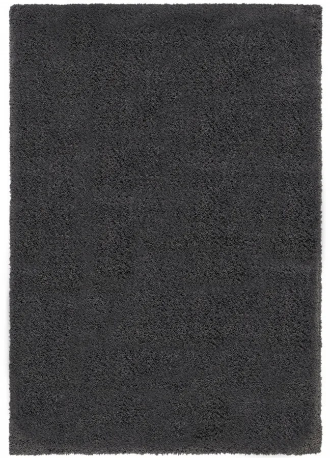 Hans Home | Kusový koberec Shaggy Teddy Charcoal - 160x230