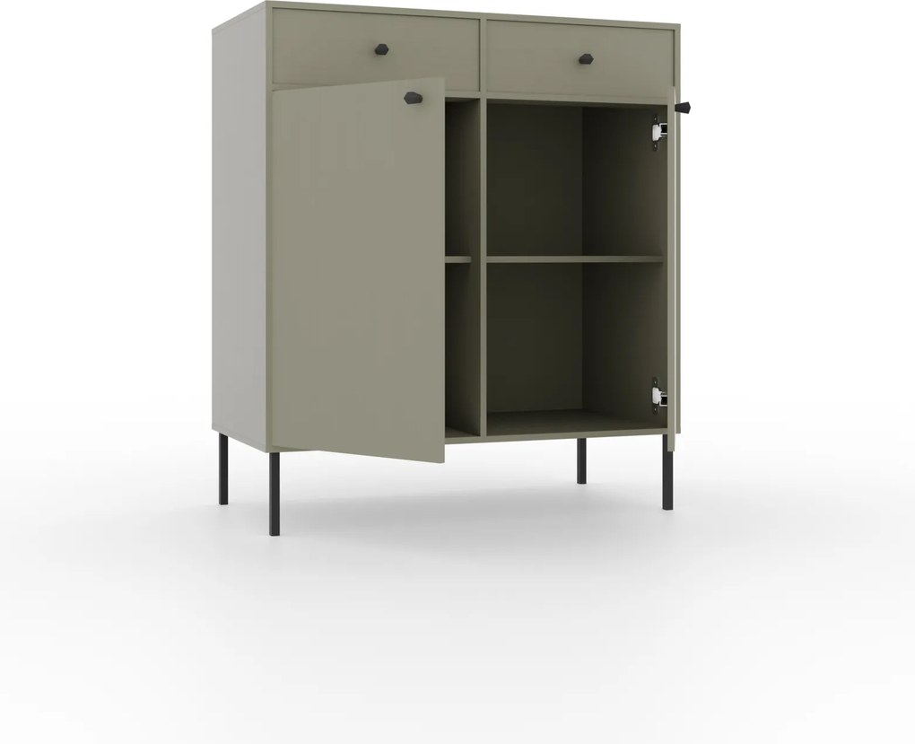 ADRK Furniture Komoda 2D 2S Tili ADRK-CHES-TIL-2D-2S-E
