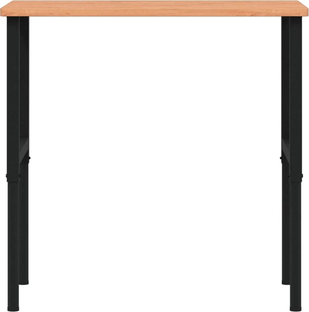 Pracovní stůl 100 x 60 x (71,5–98) cm masivní buk obdélníkový 3309684