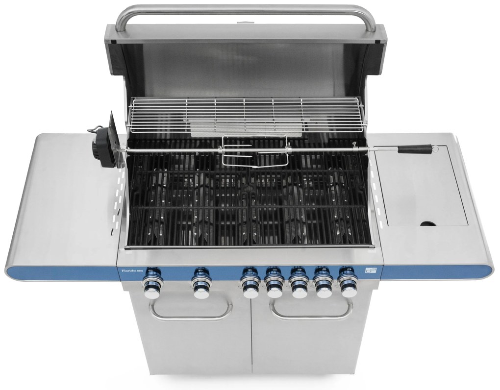 Plynový gril G21 Florida BBQ Premium line, 7 hořáků + zdarma redukční ventil