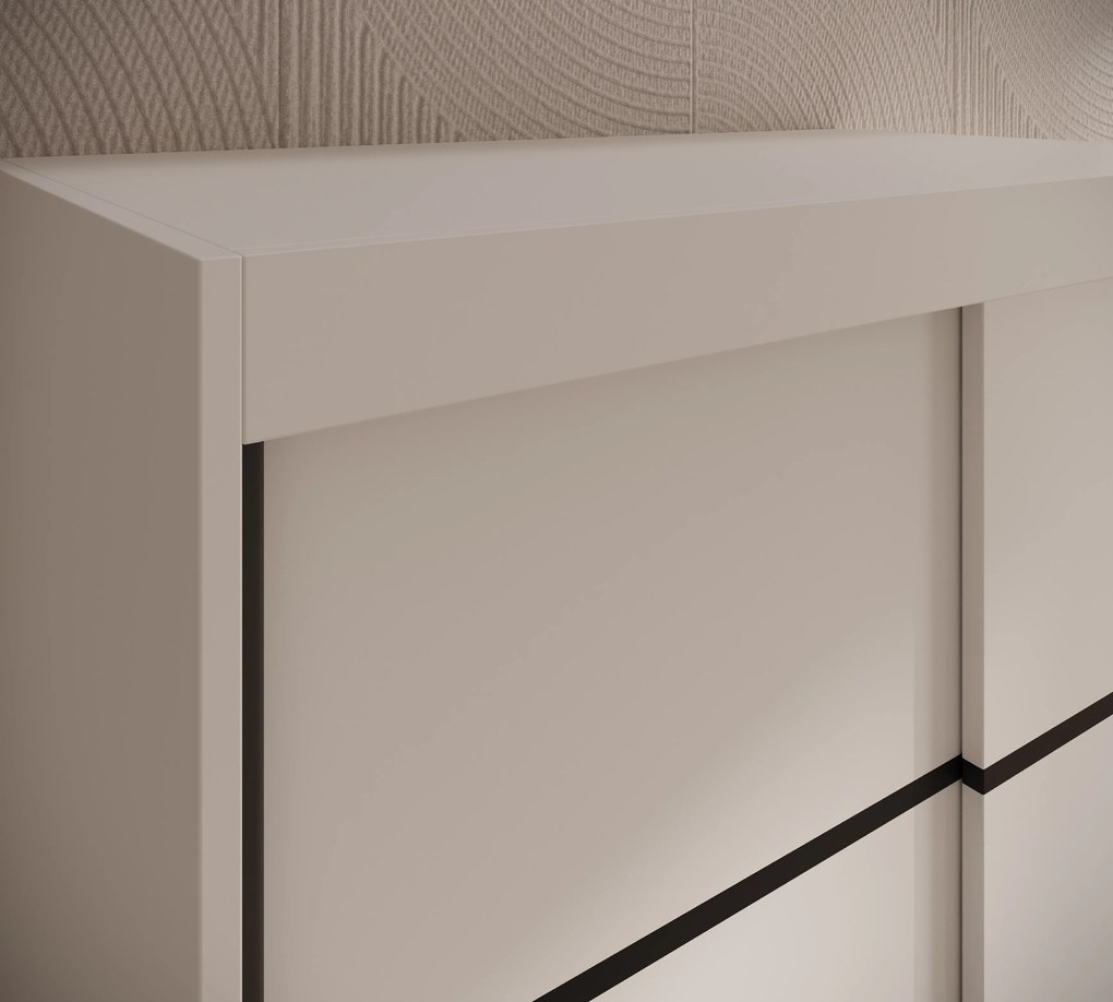 ADRK Furniture Posuvná skříň Verto 100 SW-VER-100-WW