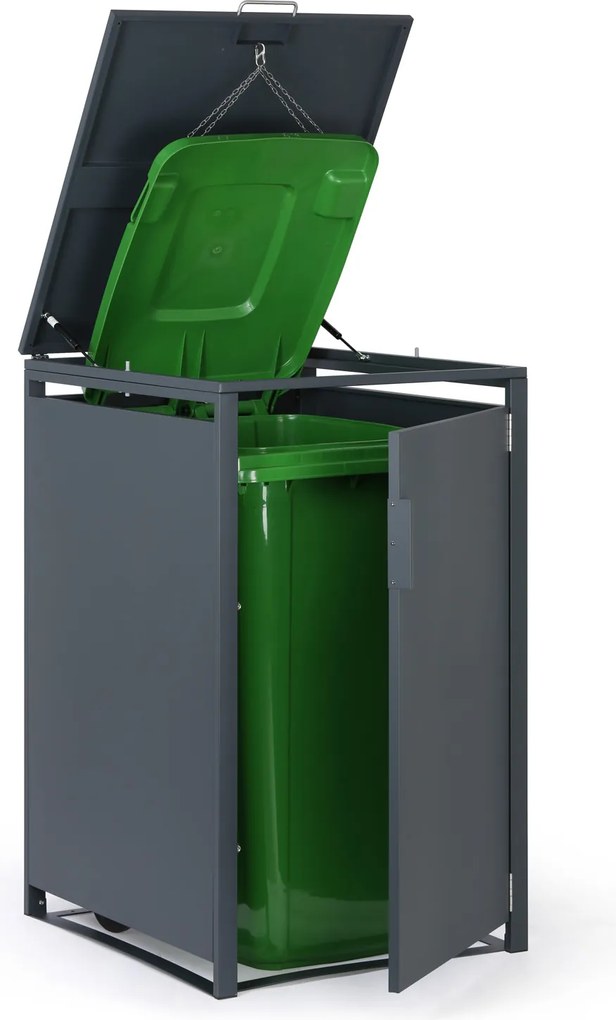 Přístřešek na popelnici 240 l, 1160 x 695 x 800 mm