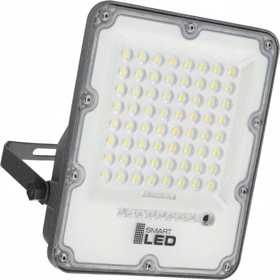 LED Stmívatelný solární reflektor LED/100W/3,2V 5000K 10500 mAh IP65 černá + DO