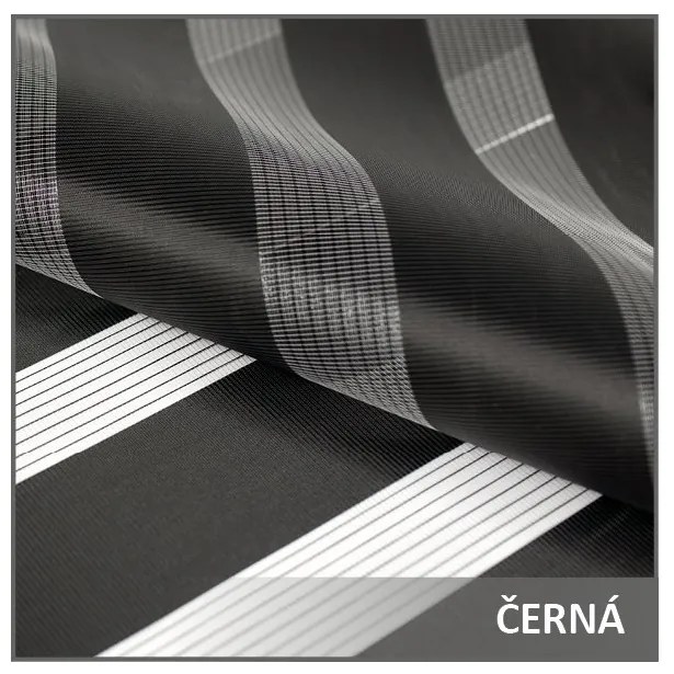 Dekodum Roleta den a noc v bílé kazetě soft, barva látky Černá Šířka (cm): 68, Výška (cm): Balkonová (do 200 cm), Strana mechanismu: Práva