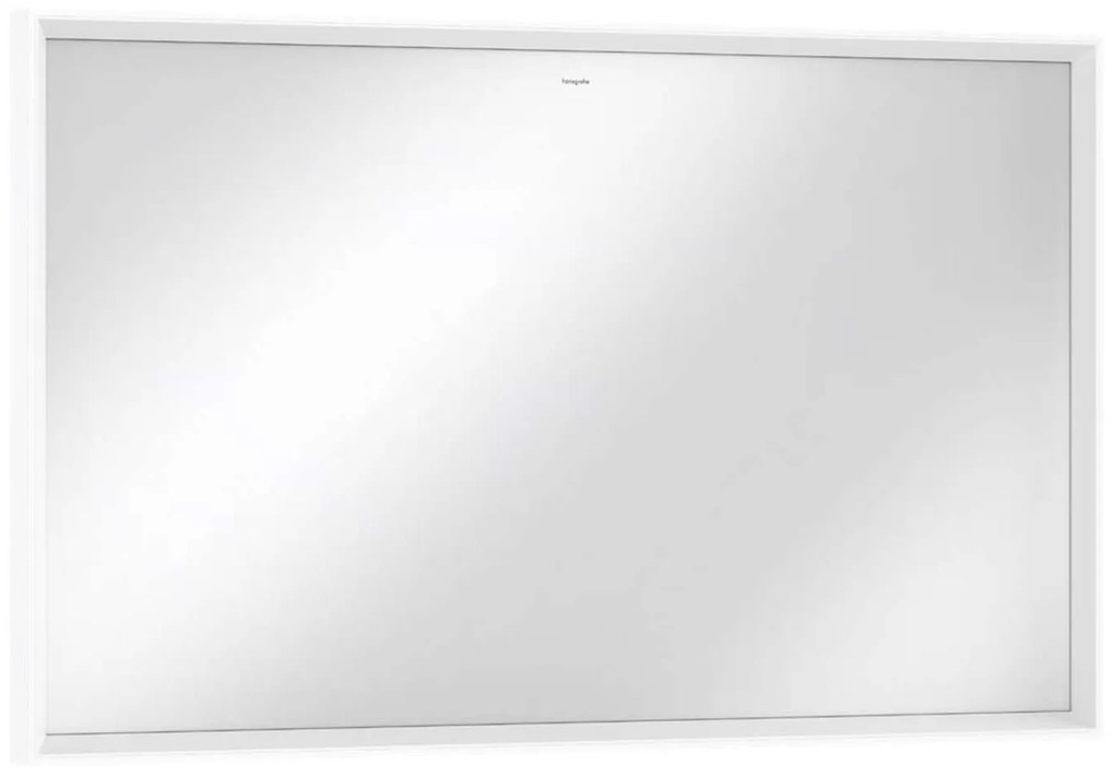 Hansgrohe Xarita E - Zrcadlo s LED osvětlením a vyhříváním, 120x70 cm, IR senzor, matná bílá 54994700