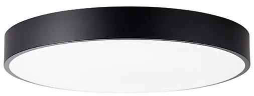 Brilliant G80570A76 Stmívatelné LED svítidlo SLIMLINE černé, průměr 50cm, RC, CCT, Night Light