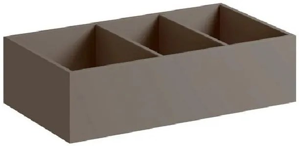 Geberit Xeno 2 - Organizér do zásuvky 37x10 cm, šedá 500.527.00.1