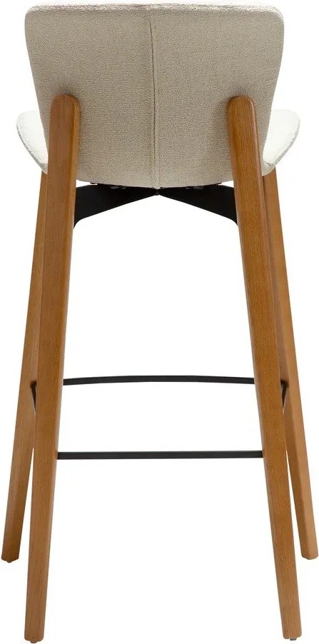 Krémová barová židle (výška sedáku 77,5 cm) Paragon – DAN-FORM Denmark