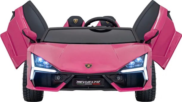 Elektrické autíčko Lamborghini Revuelto XL STRONG růžové