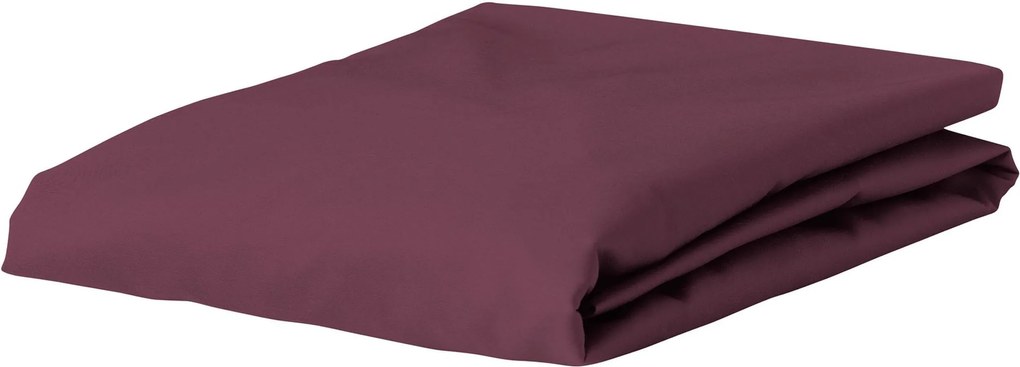 Prostěradlo s gumou Premium Percale 180 x 220 cm fialové