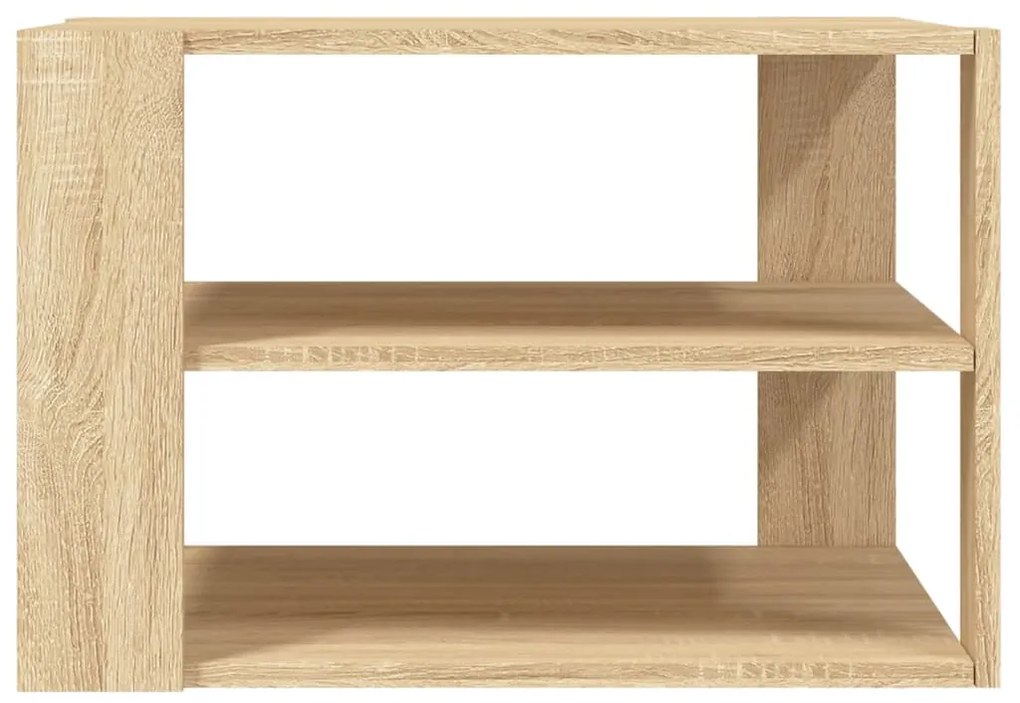 Konferenční stolek dub sonoma 59,5x59,5x40 cm kompozitní dřevo - Default Title