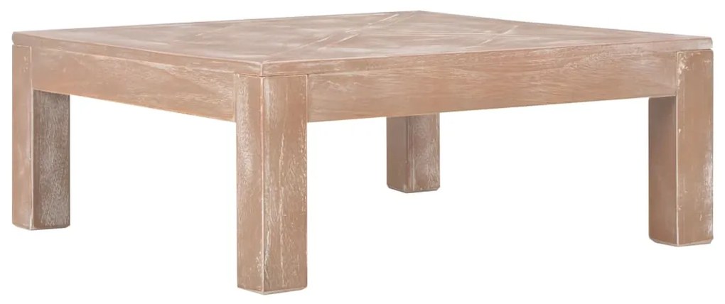 280022 vidaXL Konferenční stolek 70 x 70 x 28 cm masivní borové dřevo