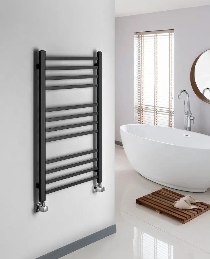 Sapho Sapho, MAKRO topné těleso 450x890 mm, černý mat, IR400TB