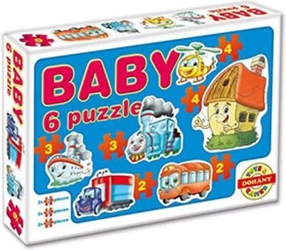 DOHANY | Nezařazeno | Dětské Baby puzzle | Modrá |