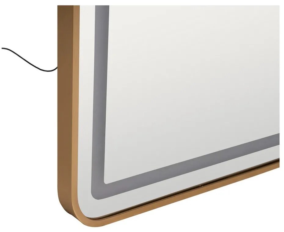 Nástěnné zrcadlo s osvětlením 50x160 cm – Ixia