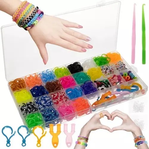 Gumičky na výrobu náramků DIY 18273 74302