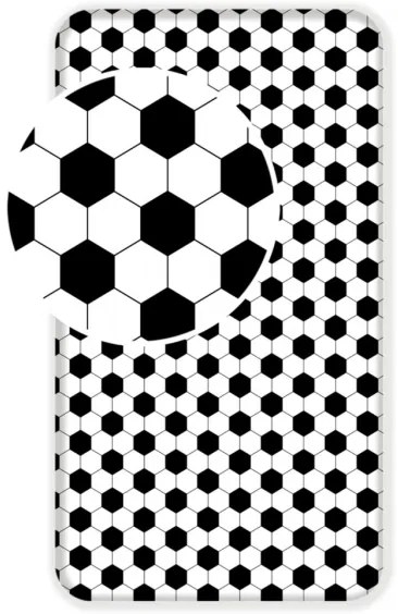 Jerry Fabrics Prostěradlo Fotbal 90x200x25 cm