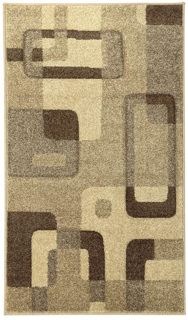 Koberce Breno Kusový koberec PORTLAND 1597/AY3D, Hnědá, Vícebarevné, 160 x 235 cm