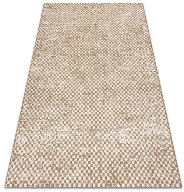 Koberec SIZAL FLAT 48955265 geometrický, béžový / naturální
