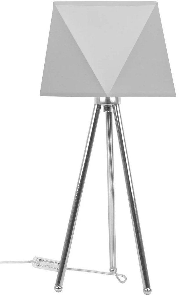 Stolní lampa DIAMOND, 1x textilní stínítko (výběr z 10 barev), (výběr ze 3 barev konstrukce)