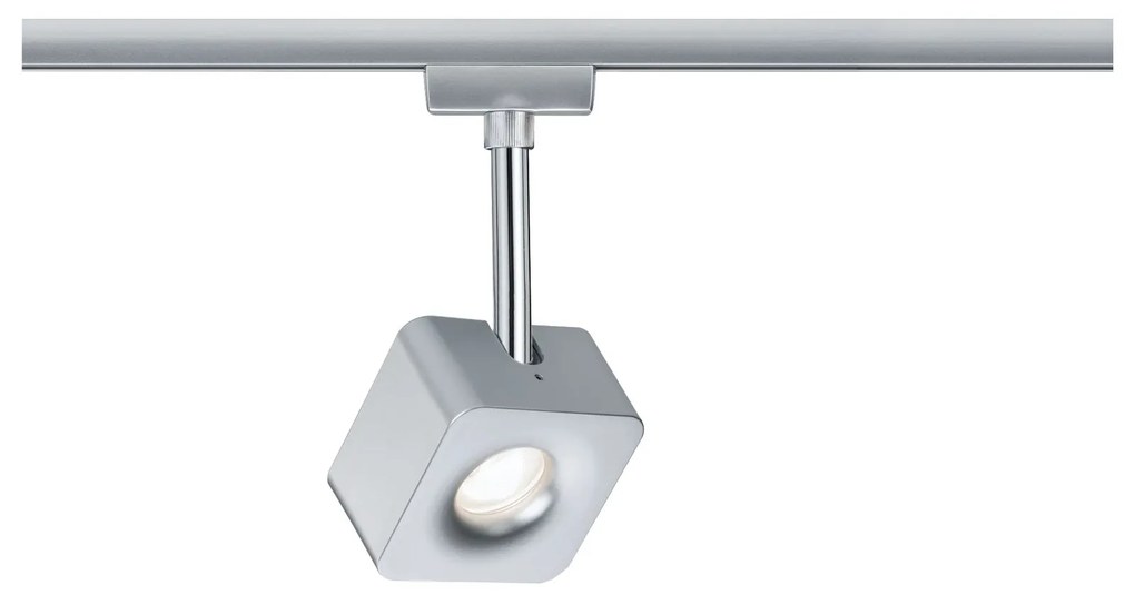Paulmann 95510 Cube, spot pro Urail system, 1x8W LED 2700K stmívatelné, matný chrom