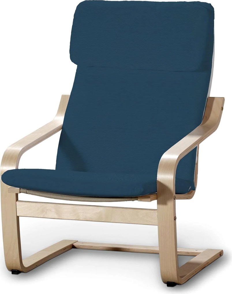 Sedák na křeslo IKEA Poäng barva tmavě modrá