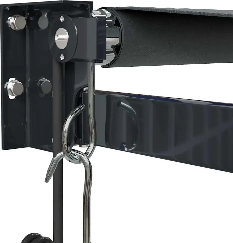 Automatická zatahovací markýza antracitová 4,5 x 3 m 3154514