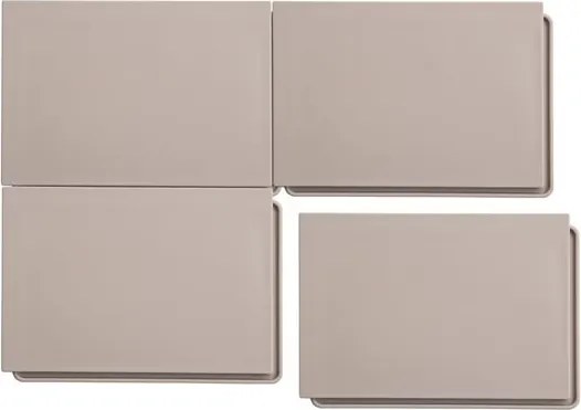 TESCOMA Krájecí desky se stojánkem COMPACT, 4 ks, propojitelné