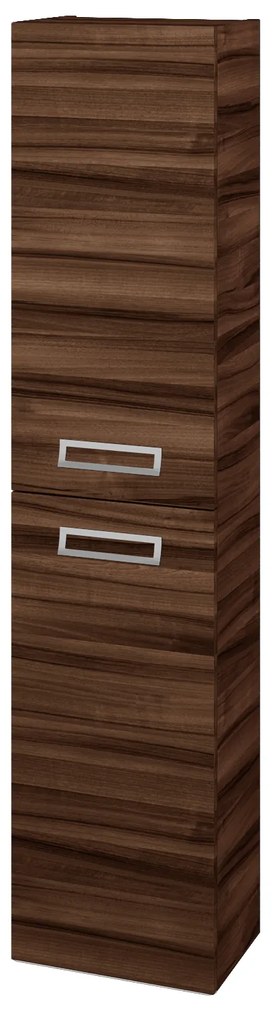 Dřevojas Skříň vysoká DOOR SV1D2 35 Varianta: D08 Wenge / Úchytka T01 / D08 Wenge / Levé