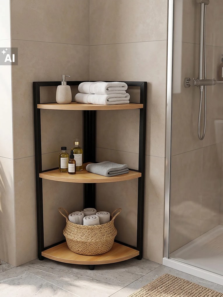 Sinsay - Corner shelf - béžová