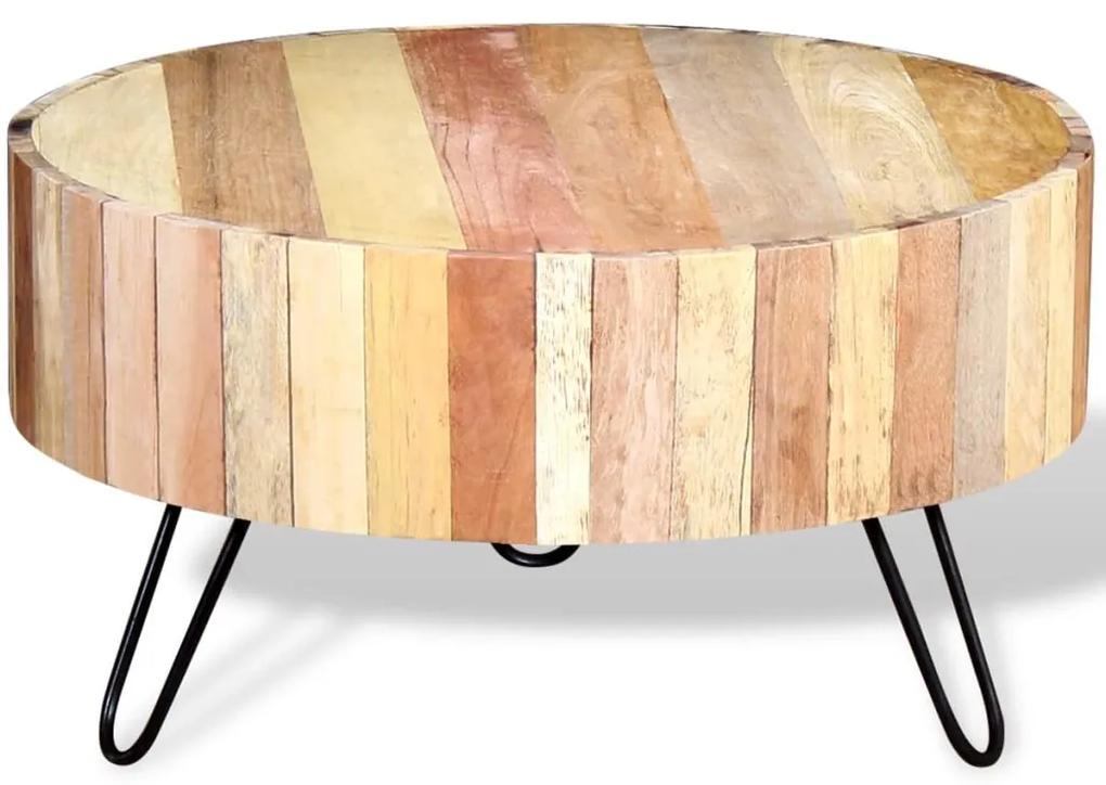 Konferenční stolek masivní recyklované dřevo,  244237
