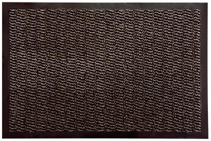 Vesna | Vstupní čistící rohožka LEYLA 60 PC hnědá/černá, rozměr 60x90 cm