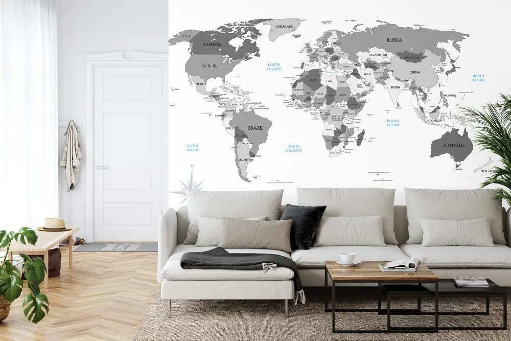 Fototapeta Mapa Světa Samolepící tapety 180x120