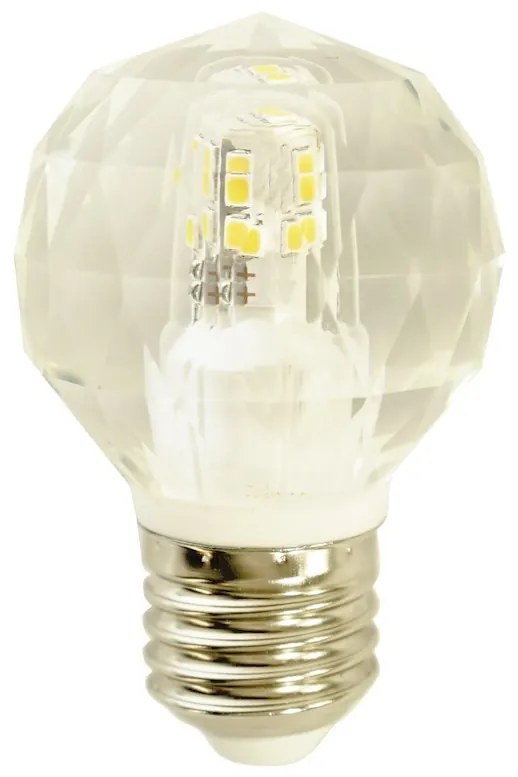Dekorační LED žárovka E27 neutrální 4000k 4,3w 410 lm crystal