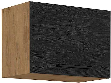 STL 50 cm skříňka horní jednodveřová (otevírání nahoru) VIGO Barevné provedení kuchyně VIGO: Dub Lancelot / Dark Wood