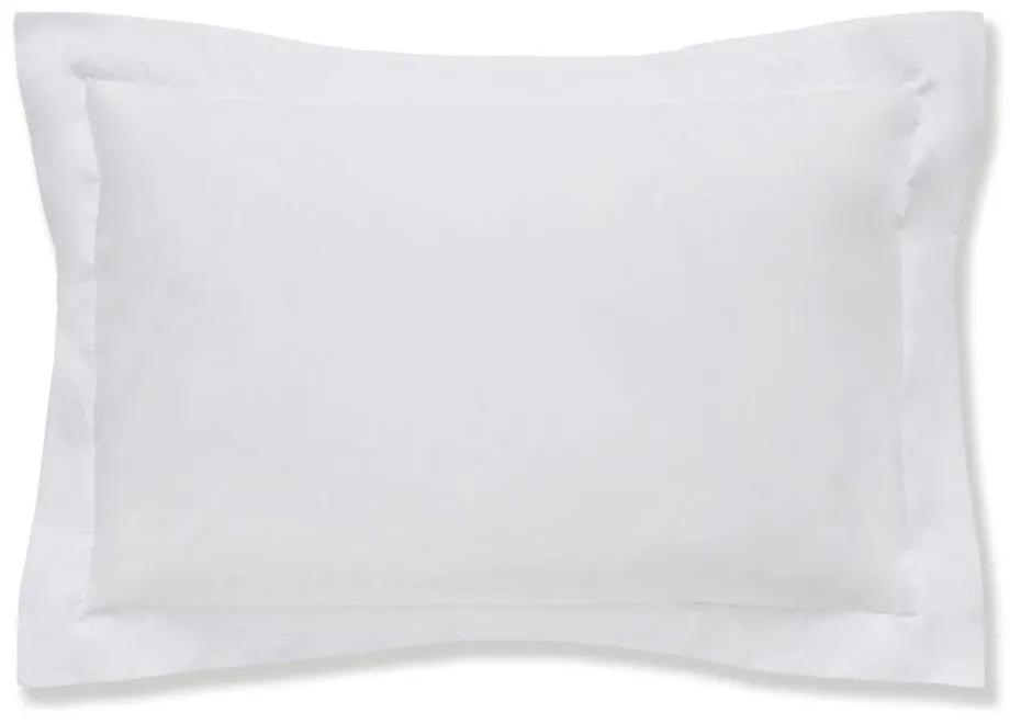Bílý povlak na polštář z egyptské bavlny Bianca Oxford, 50 x 75 cm